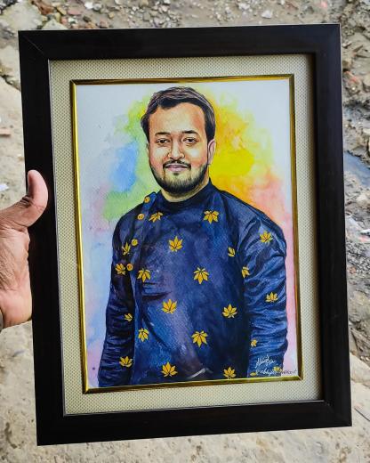 life of portraits created by Tushar Banik