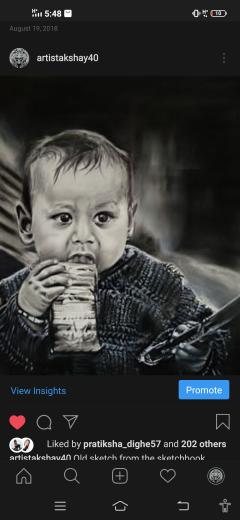 Childhood days created by Akshay Dighe