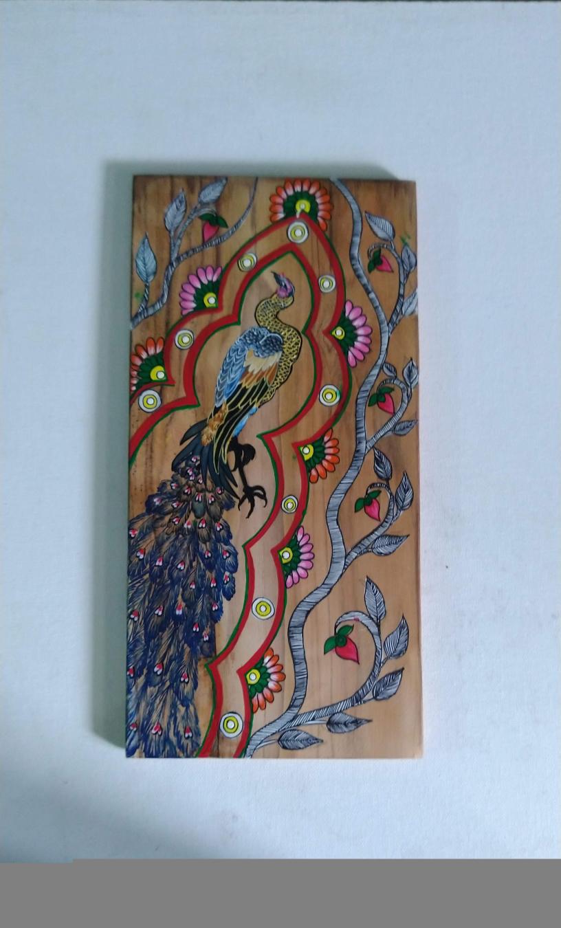 Peacock created by Nisha Singhal