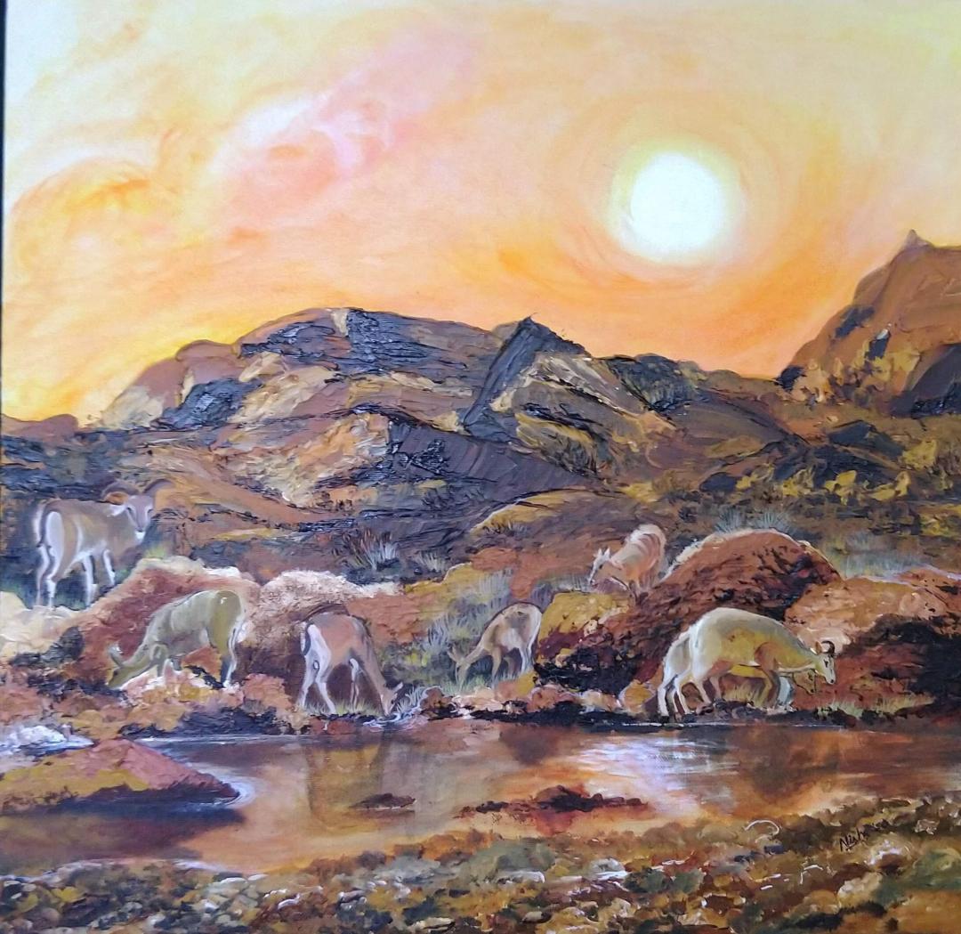 Camflouge created by Nisha Singhal