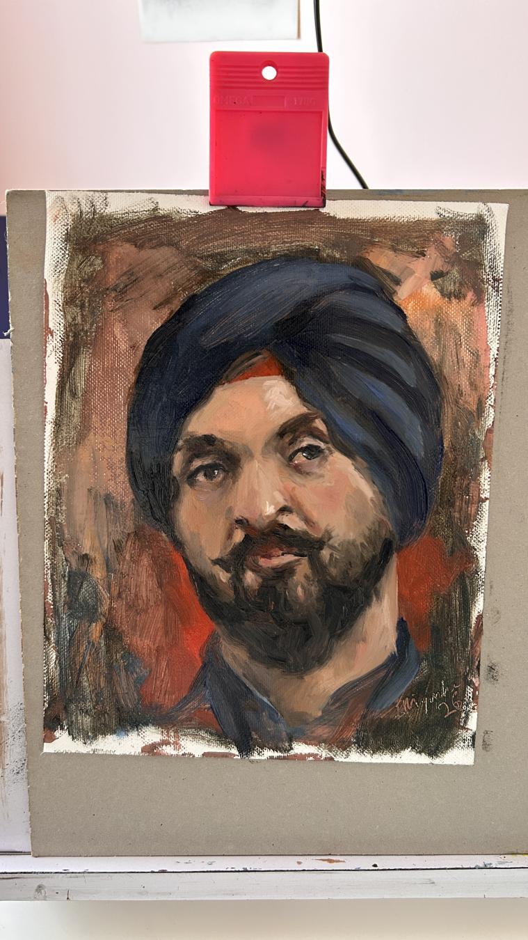 Diljit created by Priyanka Jhunjhunwala