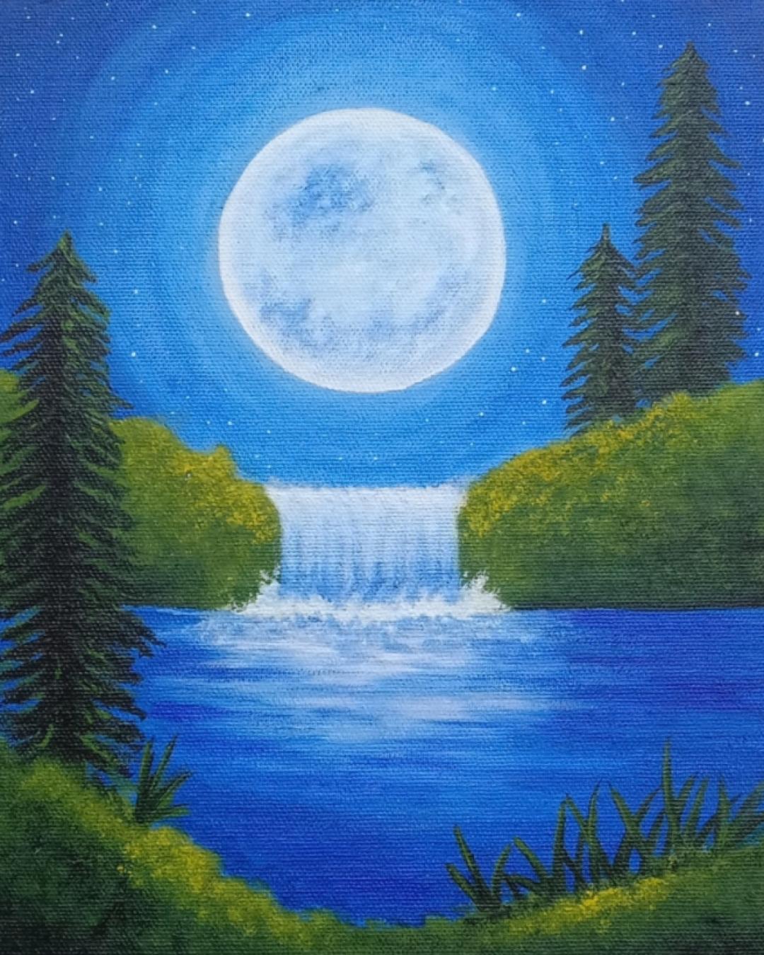 Moonlight created by fabiha khan