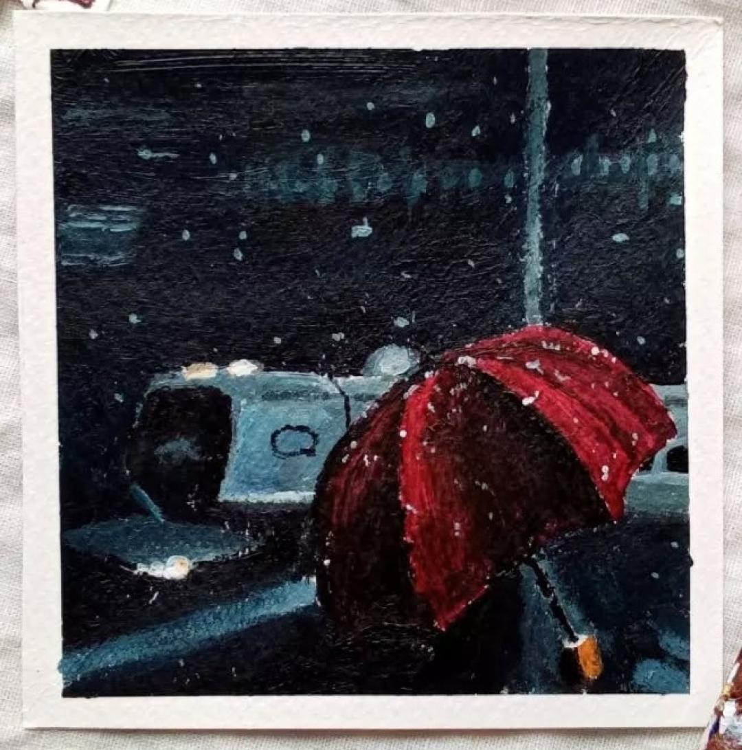 Acrylic created by Faina