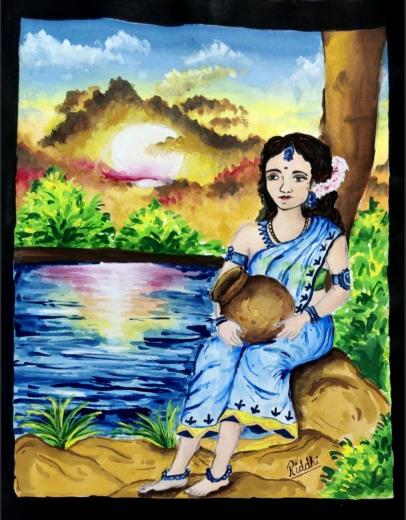 Beauty of nature created by Riddhi Chandra