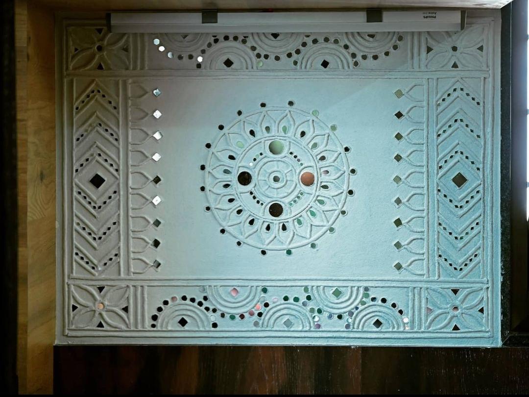 Lippan Mandalas created by Bhavi