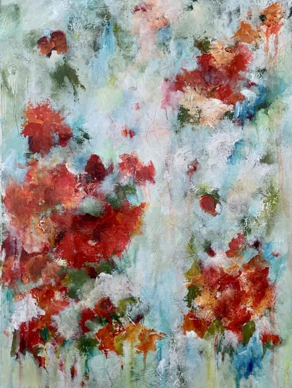 Floral abstracts created by Nisha Dinesh