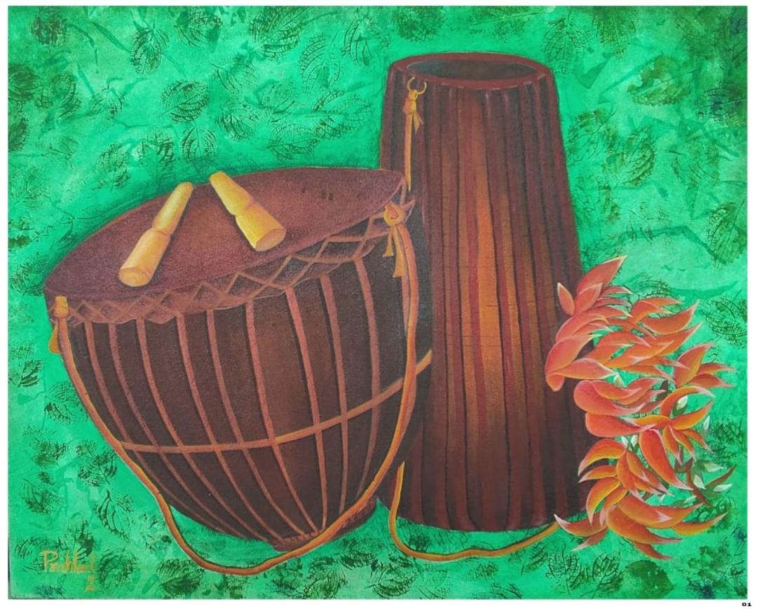 Santali Traditional Bands created by Prahlad Majhi