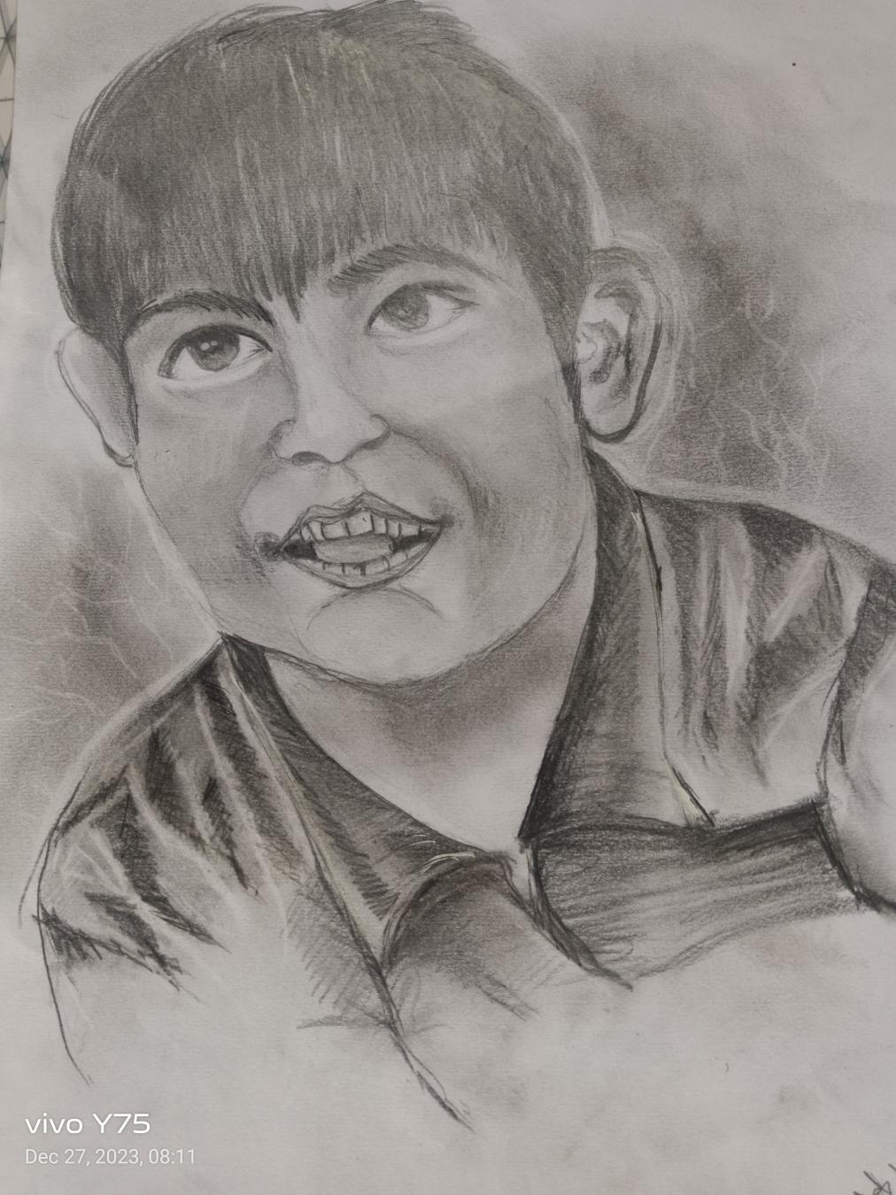 A boy created by KUNAL SADHU