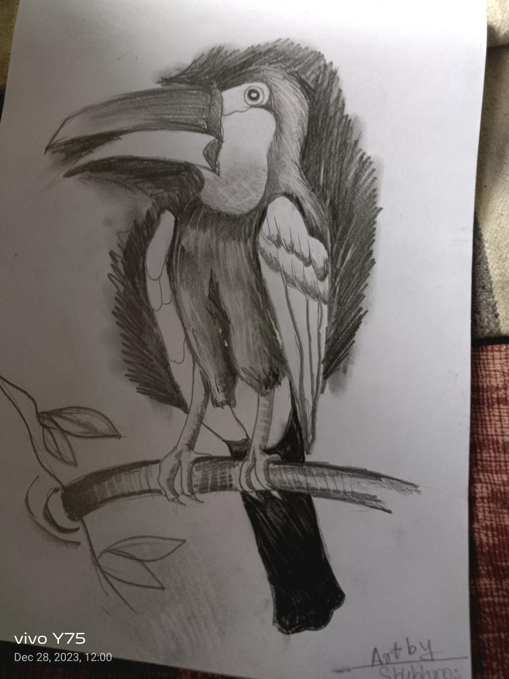 A bird created by KUNAL SADHU