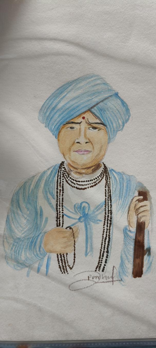 Jai jalaram created by Thesketchbook3