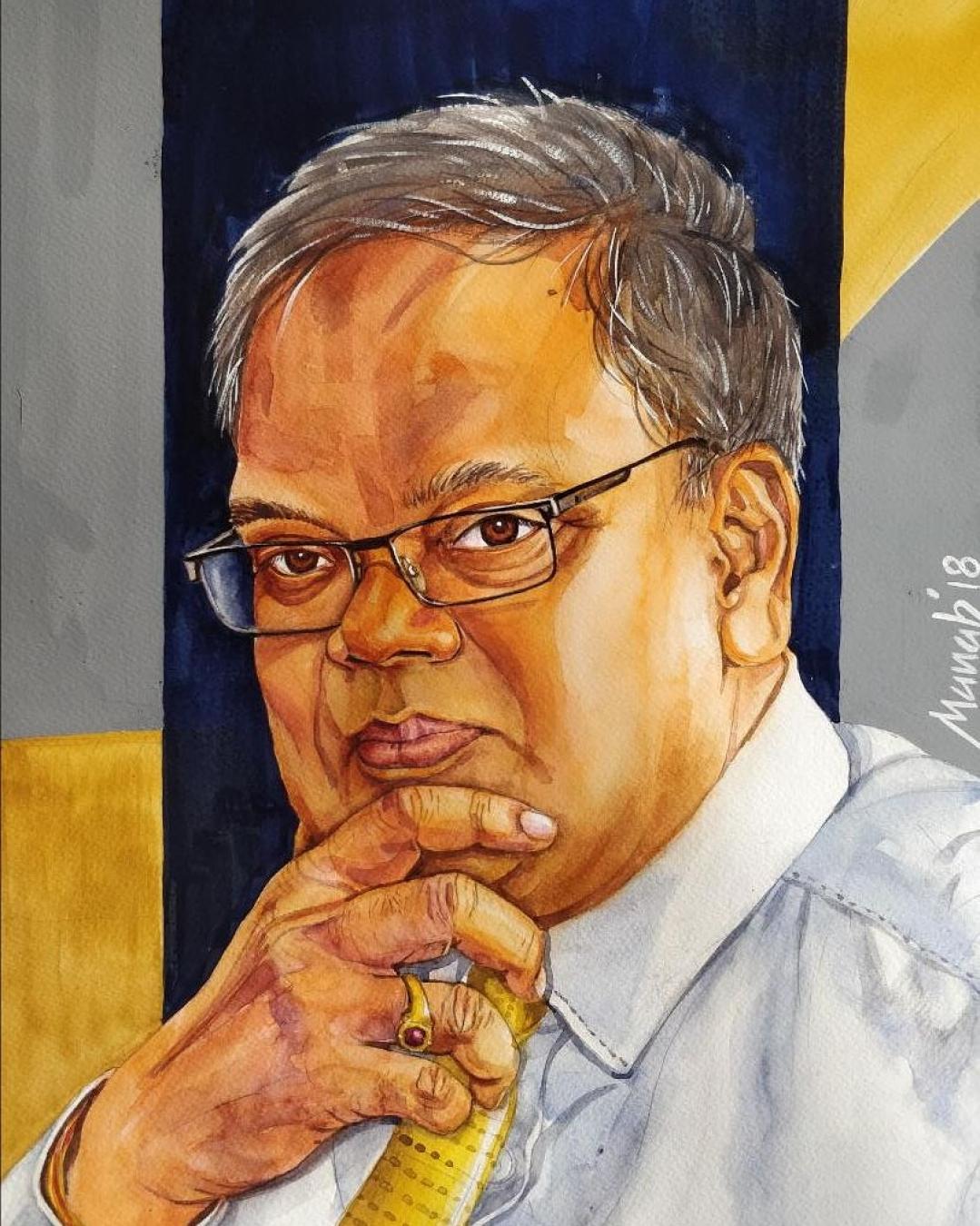 Portraits created by Manab Ghosh