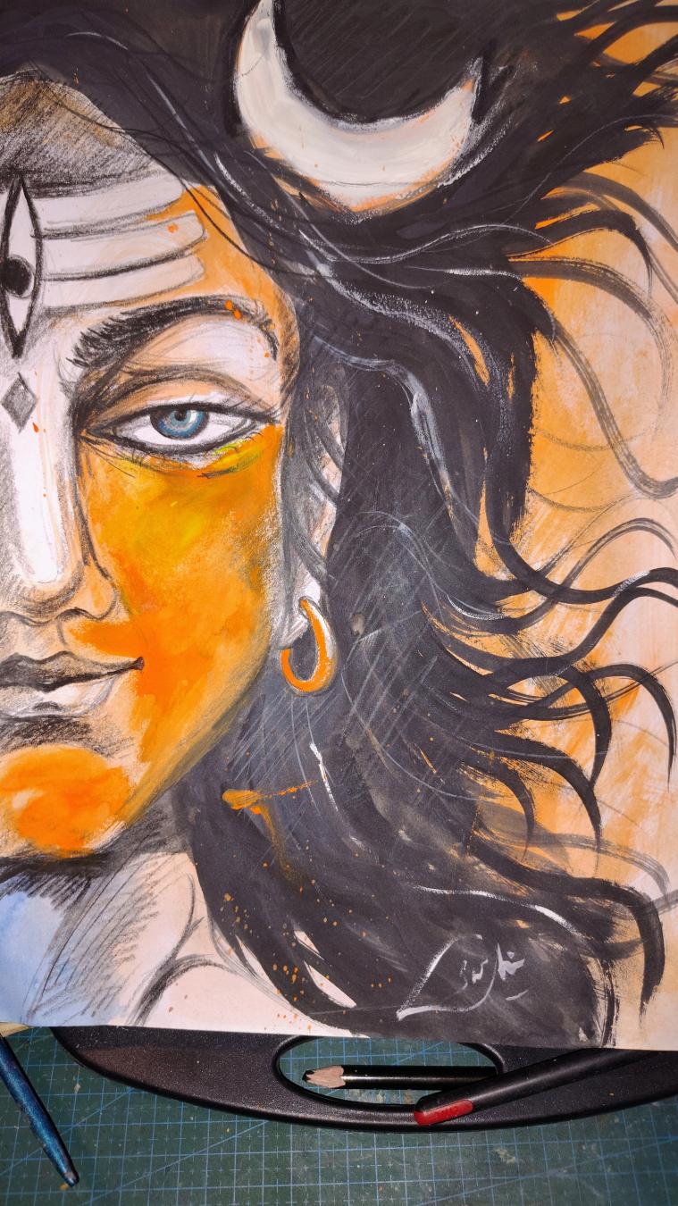 Shiv created by Swati Bose