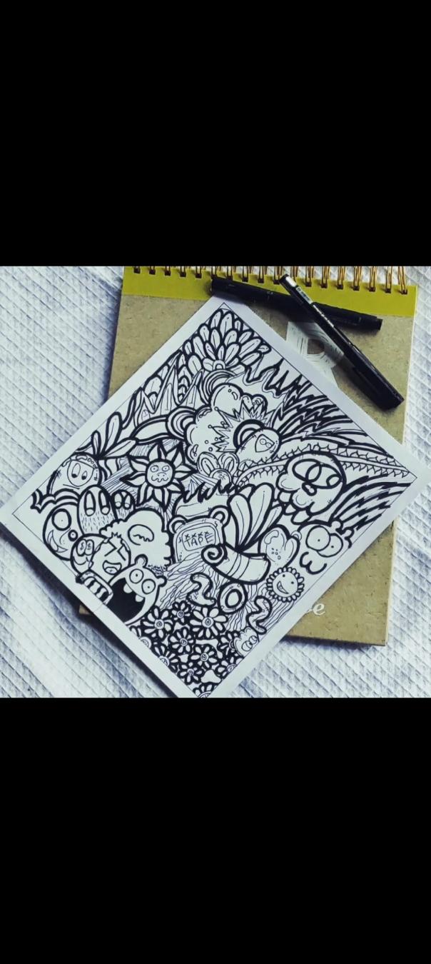 doodle art created by hitansh jain