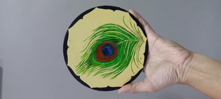 Pichhvai wall hanging set created by Hiral Trivedi