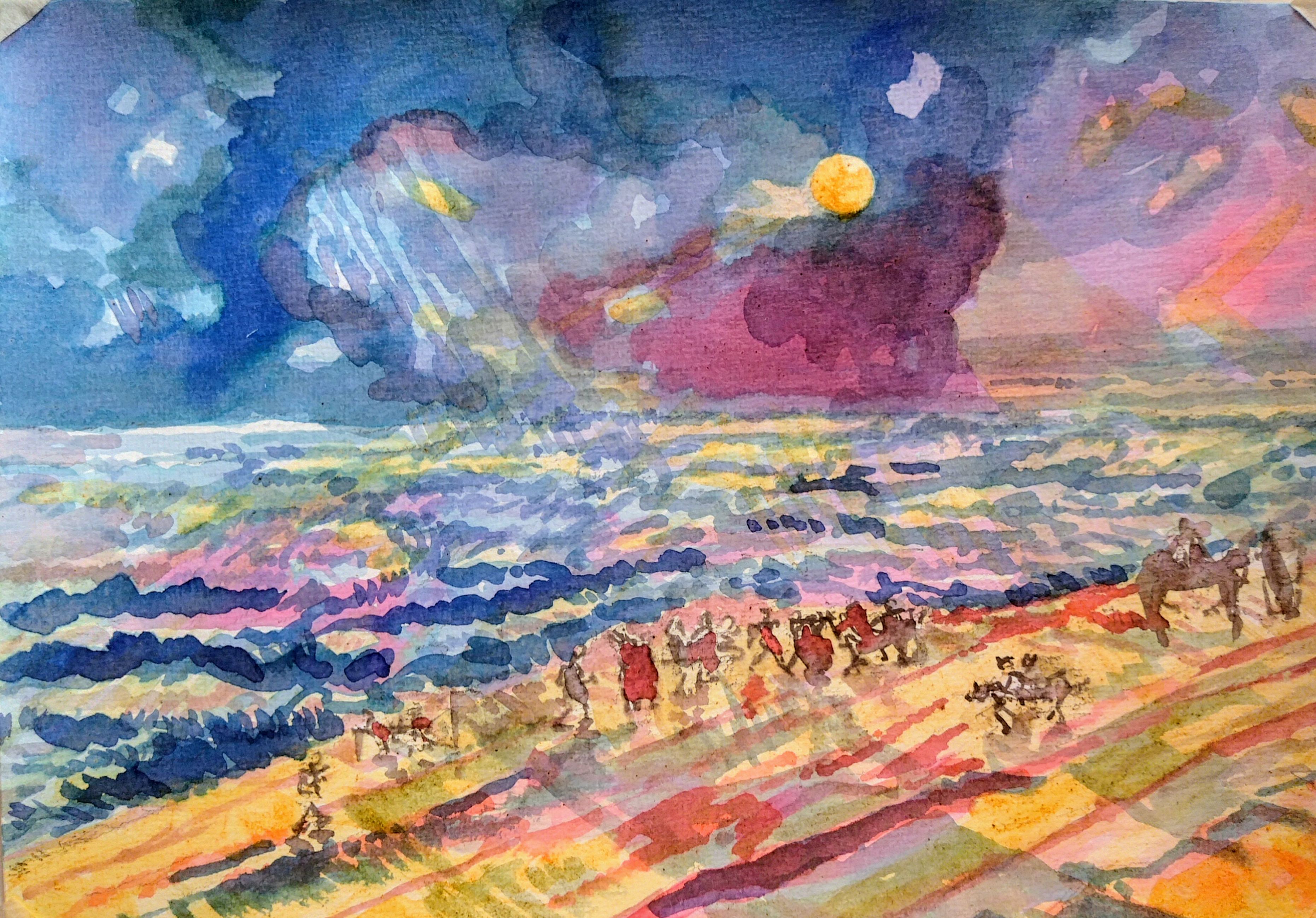 Seascape created by Abesh Mitra