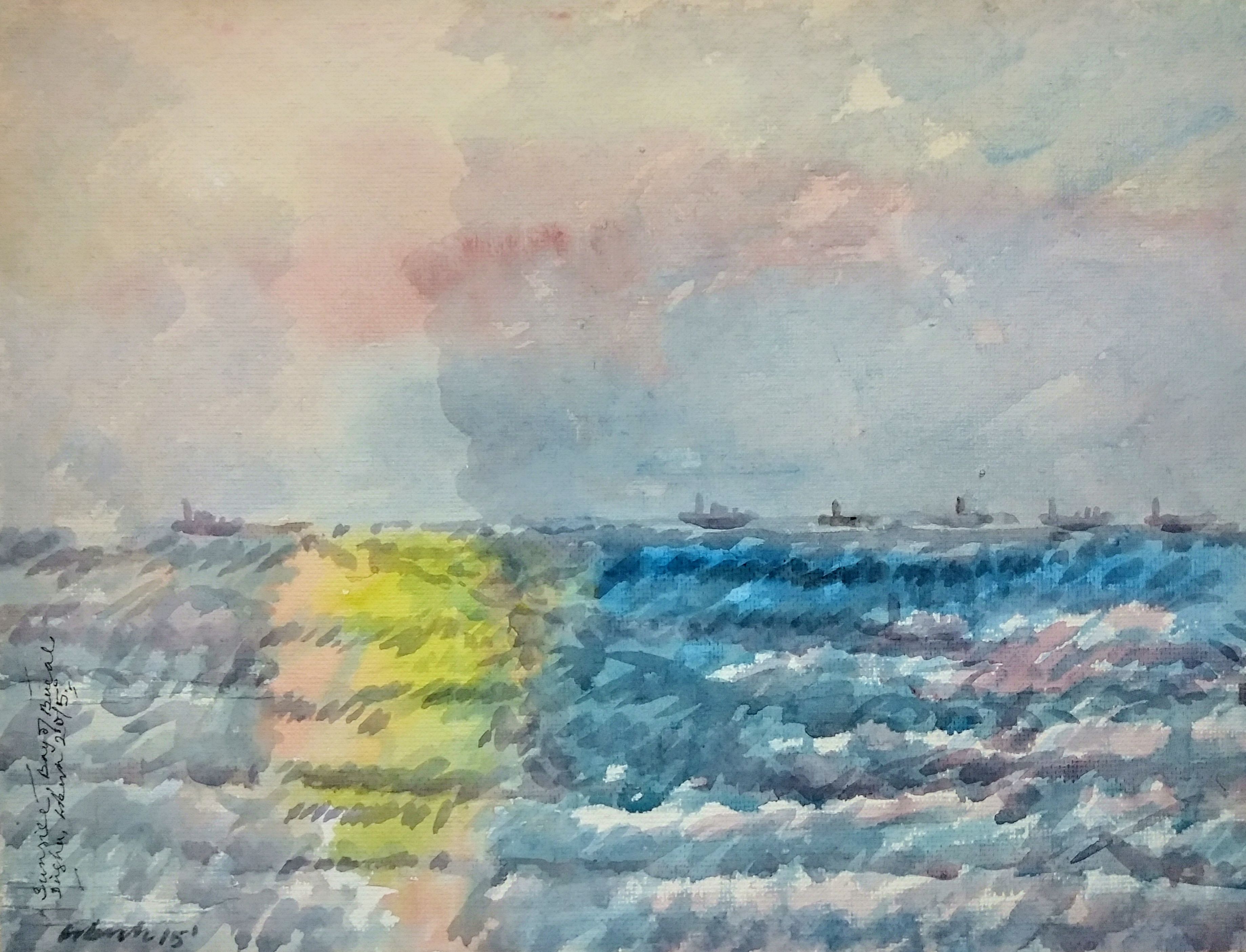 Seascape created by Abesh Mitra