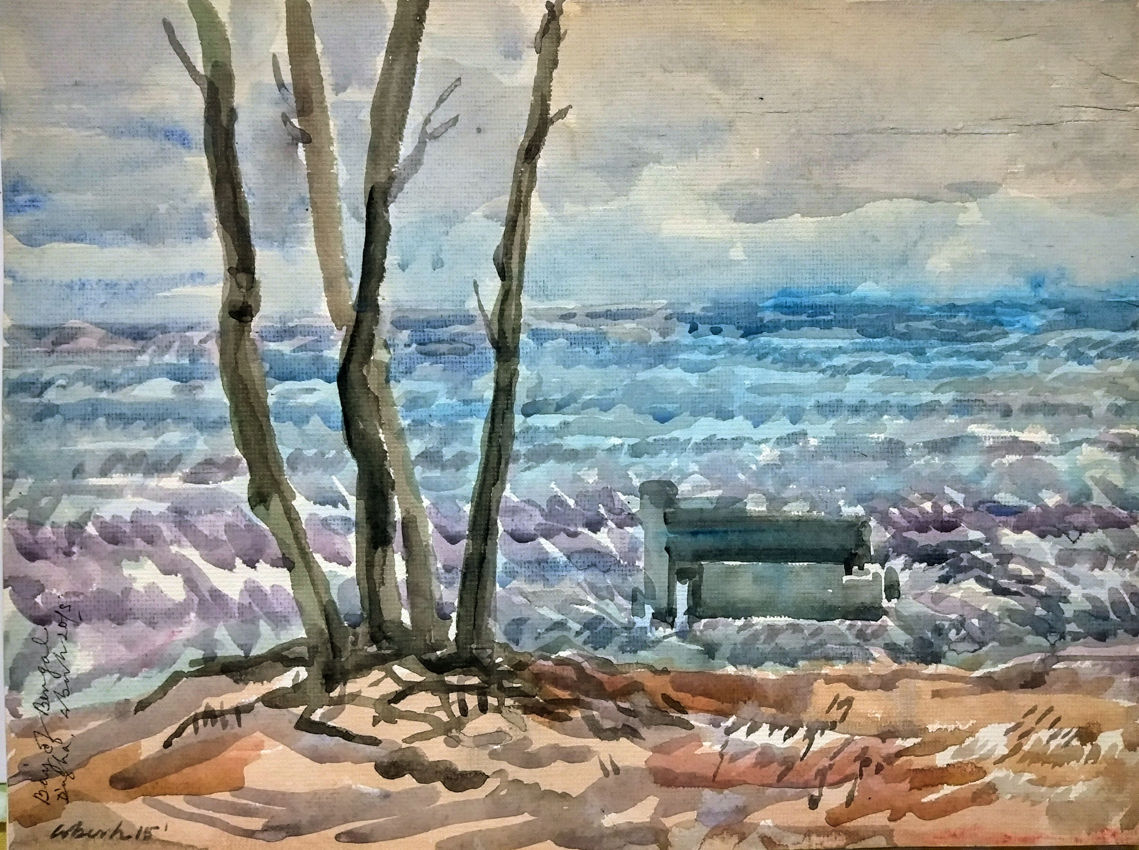 Seascape created by Abesh Mitra