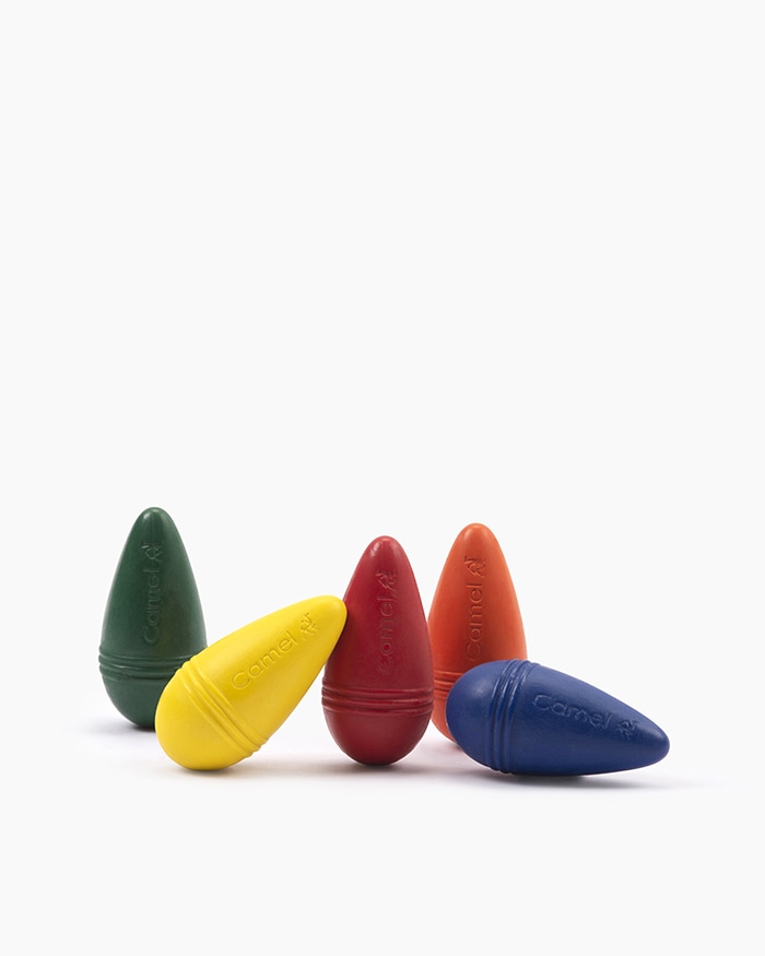 Buy Camlin Child Grip Crayons Assorted pack of 5 shades | Kokuyo Camlin