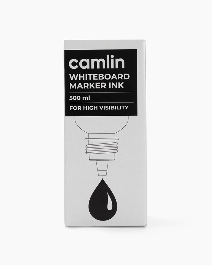 Buy Camlin Whiteboard Marker Ink Individual bottle of 500 ml in Black ...