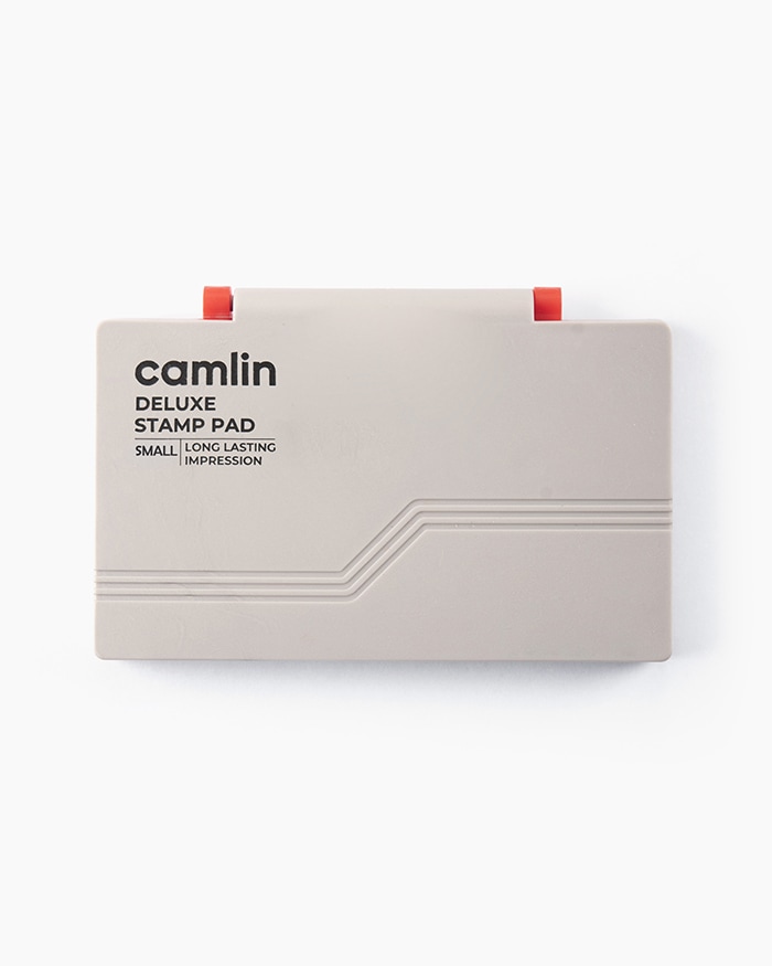 Camlin Impressions Deluxe Stamp Pad Individual stamp pad in Red, Small