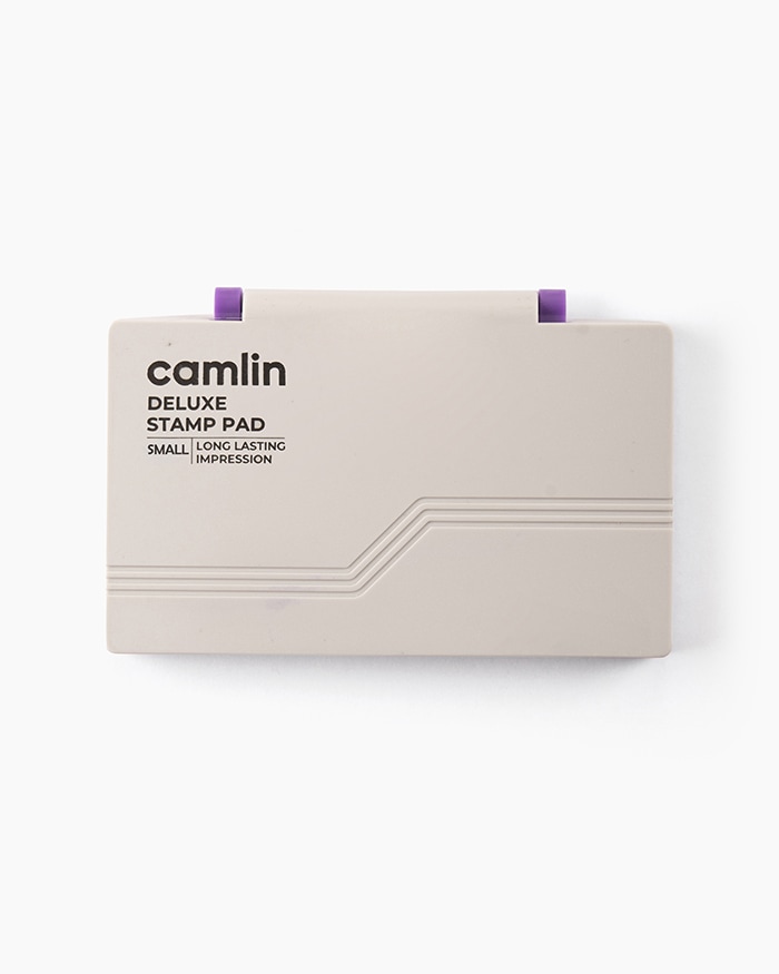 Camlin Impressions Deluxe Stamp Pad Individual stamp pad in Violet, Small